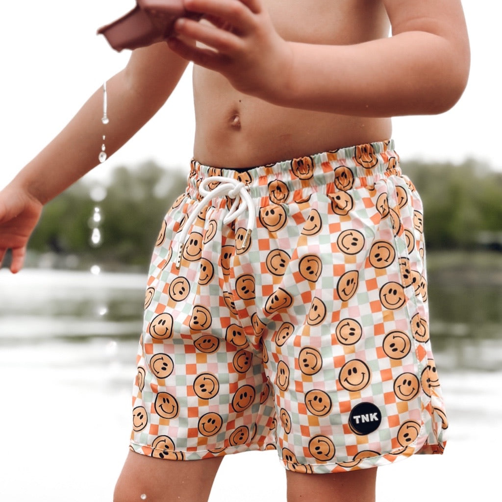 Happy - Swim Shorts – Tyed 'N Knots